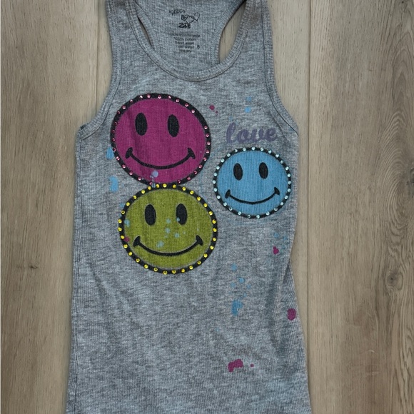 Flowers by Zoe | Shirts & Tops | Flower By Zoe Smiley Face Tank Top For ...